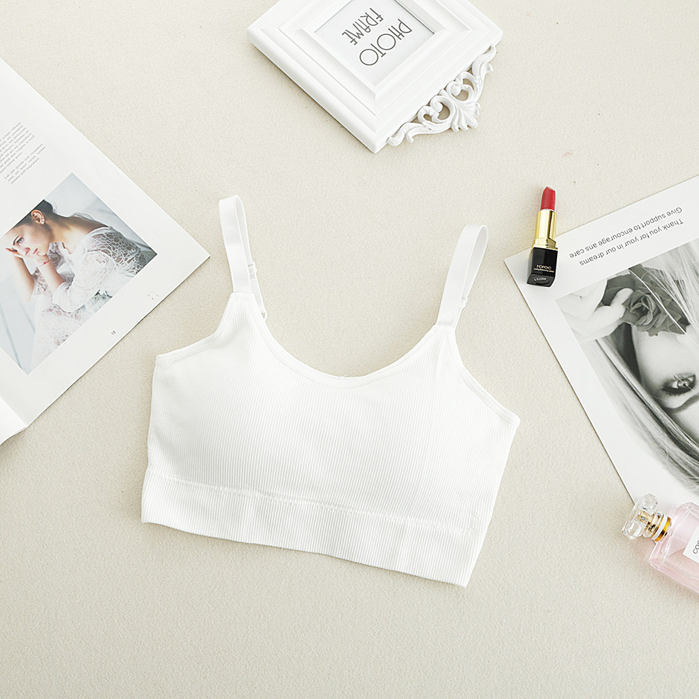 Buy Lingerie female bra French beautiful back sling bra Bottom Vest ...