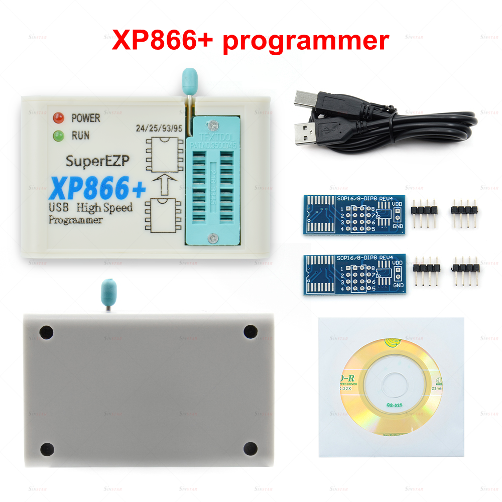 XP866+ USB SPI FLASH编程器：BIOS烧录界的“黑科技”！让你轻松搞定电脑液晶BIOS升级！-编程器-淘宝好物网