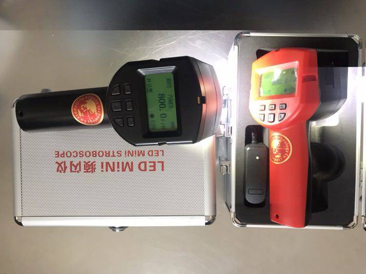LED mini stroboscope Portable multi-function digital display strobe ...