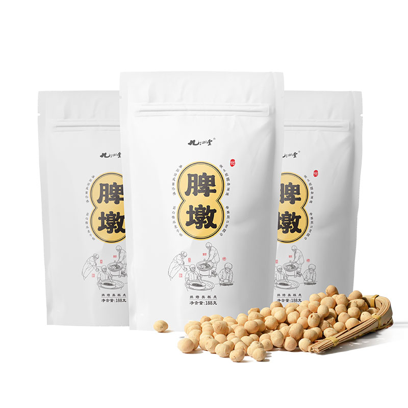九拙堂健康零食脾墩 面豆 白芝麻味/黄冰糖味/花椒味188g-Taobao