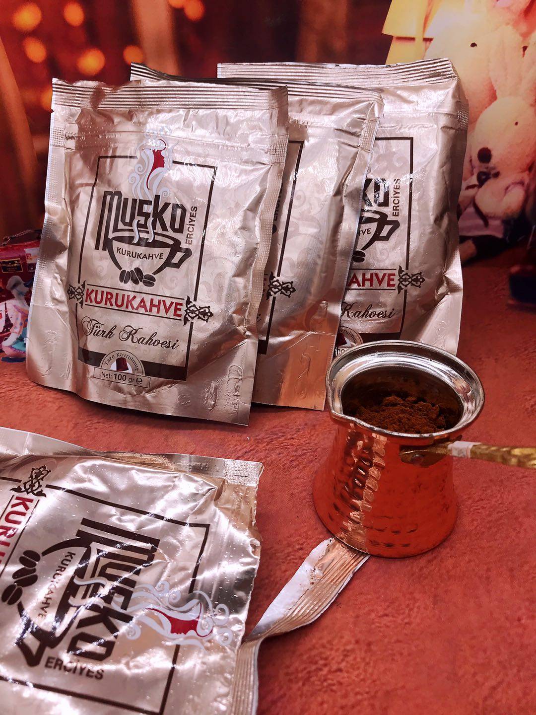 KURUKAHVE COFFEE Turkey imported coffee powder Instant coffee hand ...