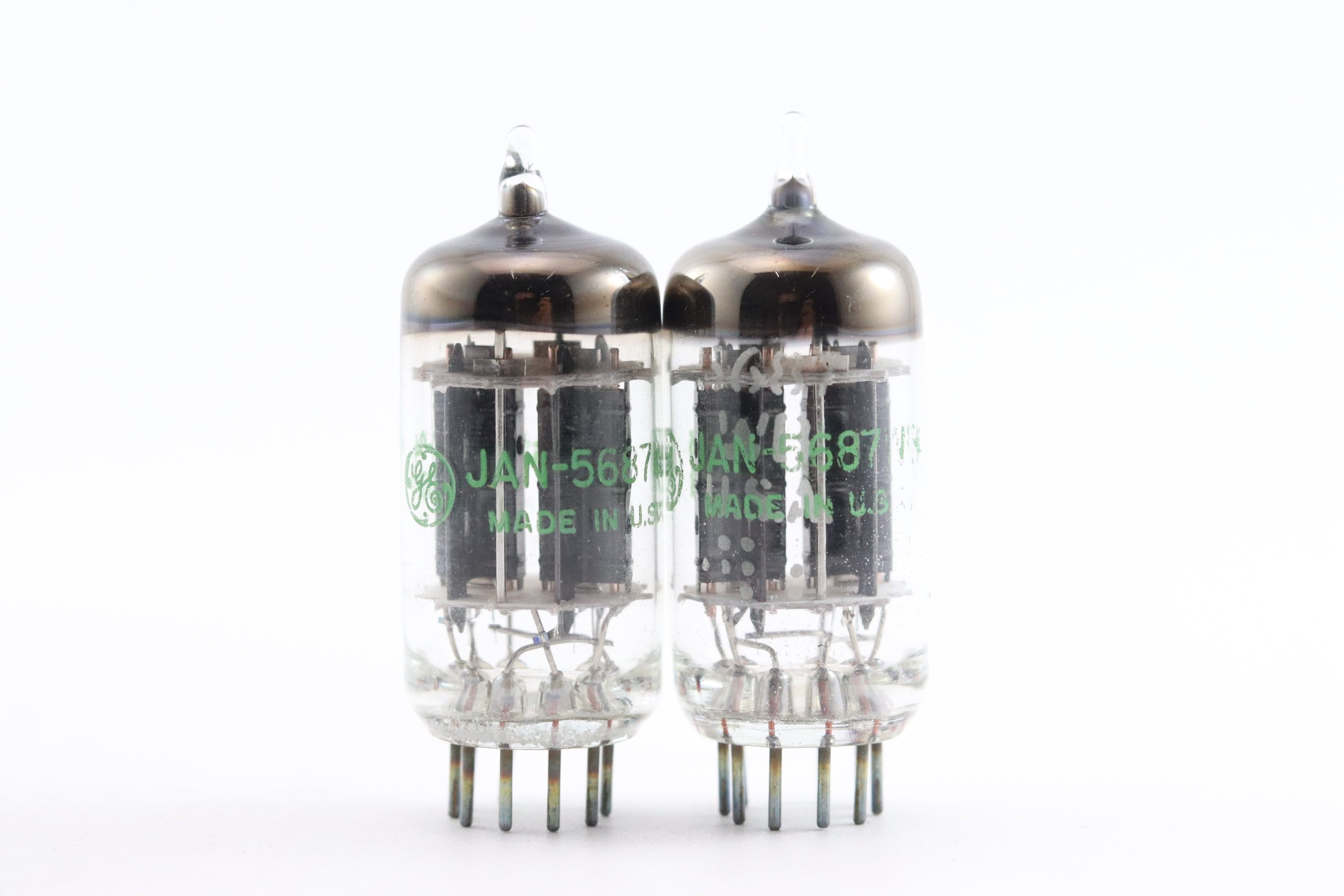 全新美国原盒GE 5687带圆环铜柱长滑屏电子管（真空管） - 传世佳音 - 广州潮汕地区 - 胆艺轩音响材料网 音响|交易|电子管|胆机 ...
