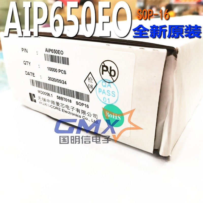 AIP650EO SOP-16 LED driver control IC Glow tube display and TM1650 ...