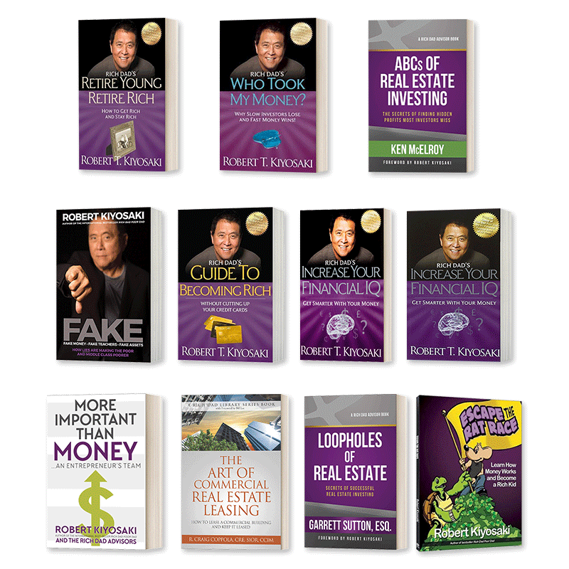 💰💸揭秘富爸爸的致富秘籍！《Rich Dad's Guide to Becoming Rich Without Cutting Up Your ...