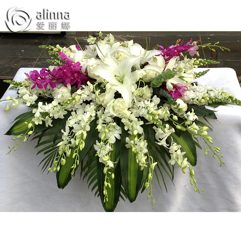 [USD 62.27] Beijing Podium Flower Podium Flower Conference Room Table ...