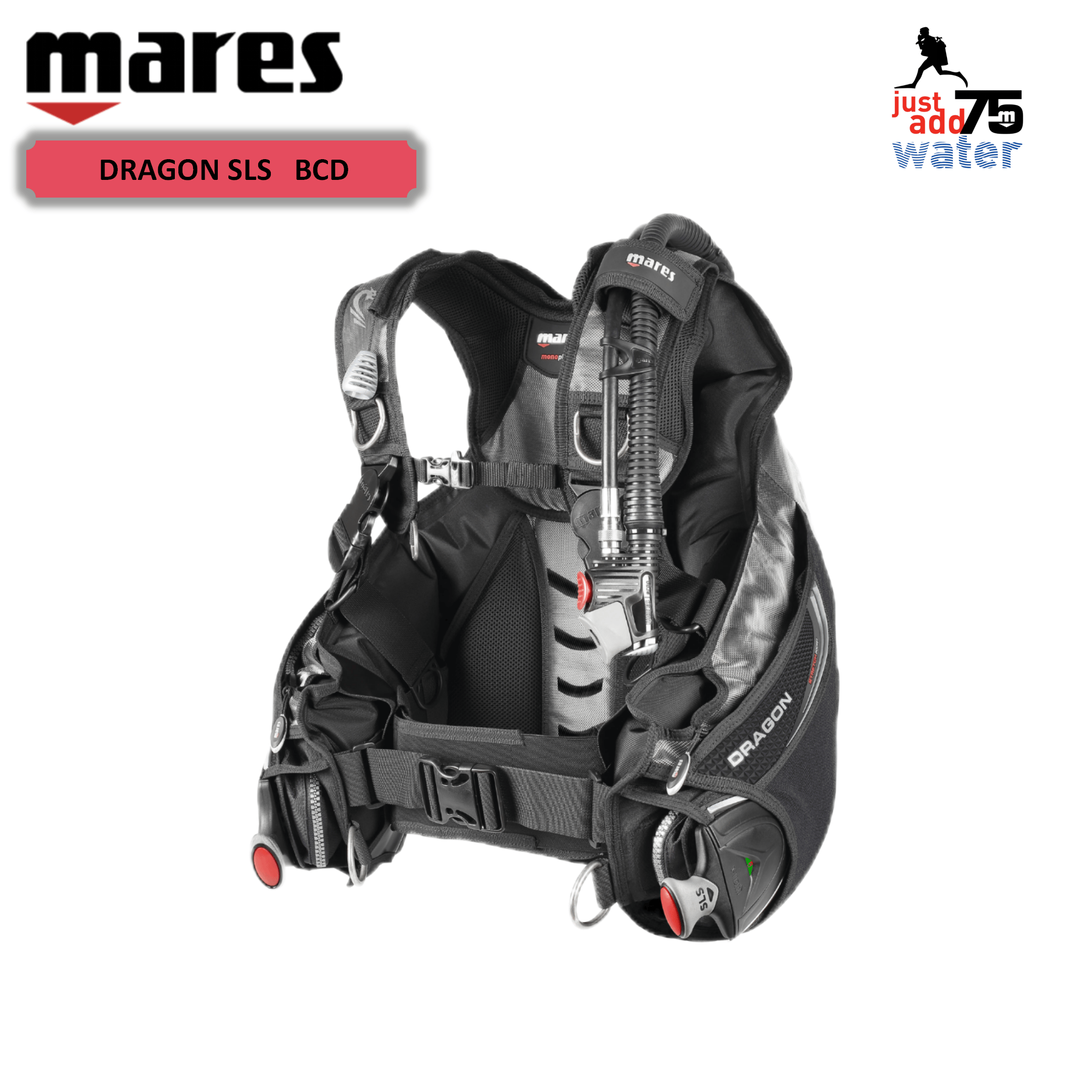 Mares DRAGON SLS潜水BCD：专业级深潜利器，男女通用，开启你的海底探险之旅！-浮力调整器BC-淘宝好物网