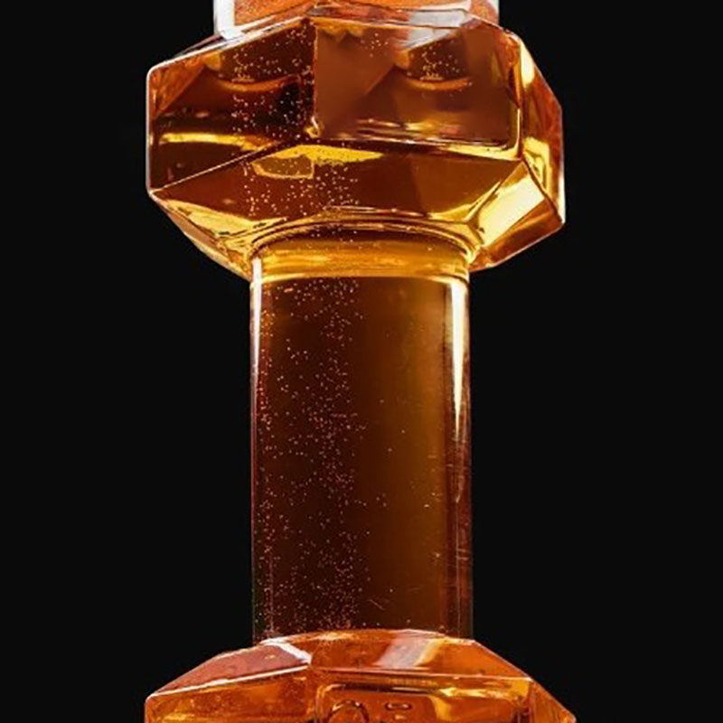 跨界新品Dumbbell Beer Mug哑铃啤酒杯：健身喝酒两不误，创意大容量加厚玻璃饮酒杯！-啤酒杯-淘宝好物网