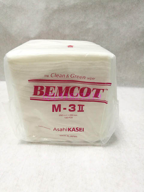 BEMCOT M-3II 250*250MM100片旭化成無塵擦拭紙原裝正品日本進口