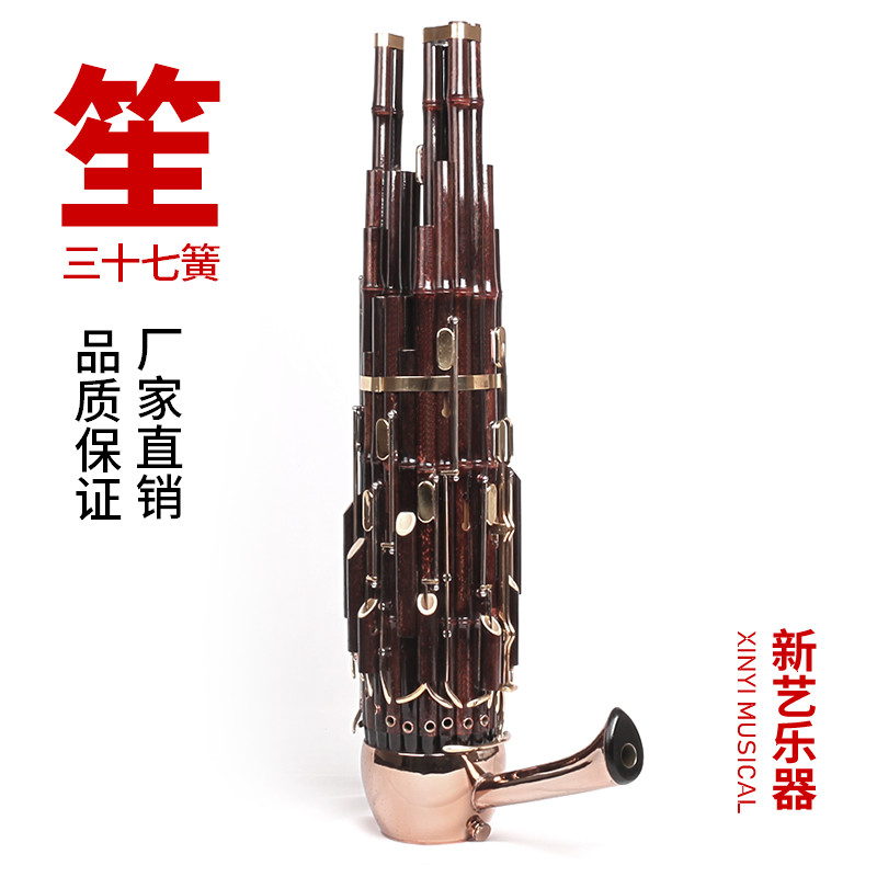 Xinyi 37 spring professional playing key round sheng musical instrument ...