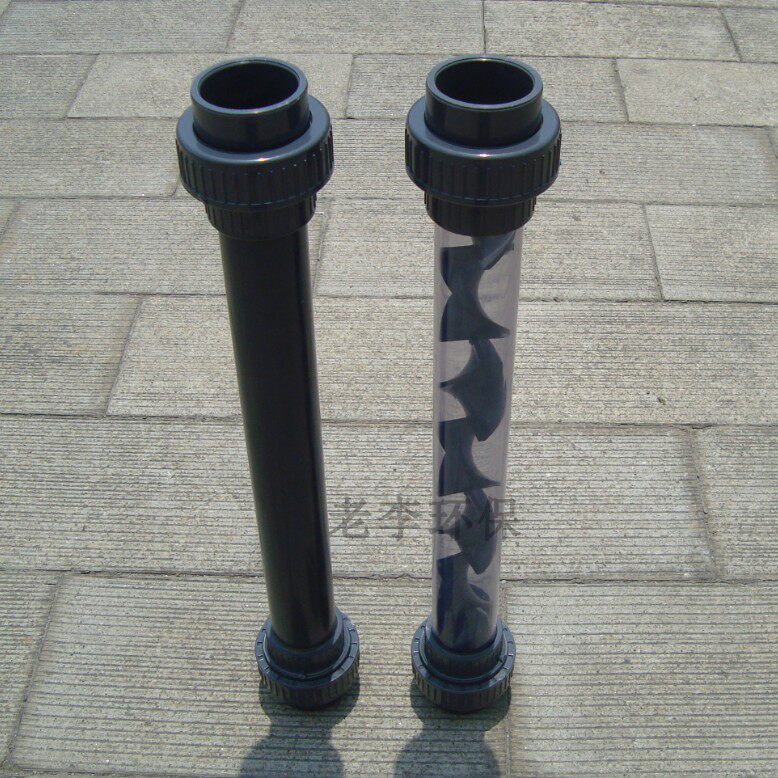 [USD 20.72] Pipe Mixer Static Mixer UPVC Plastic Mixer Liquid Water ...