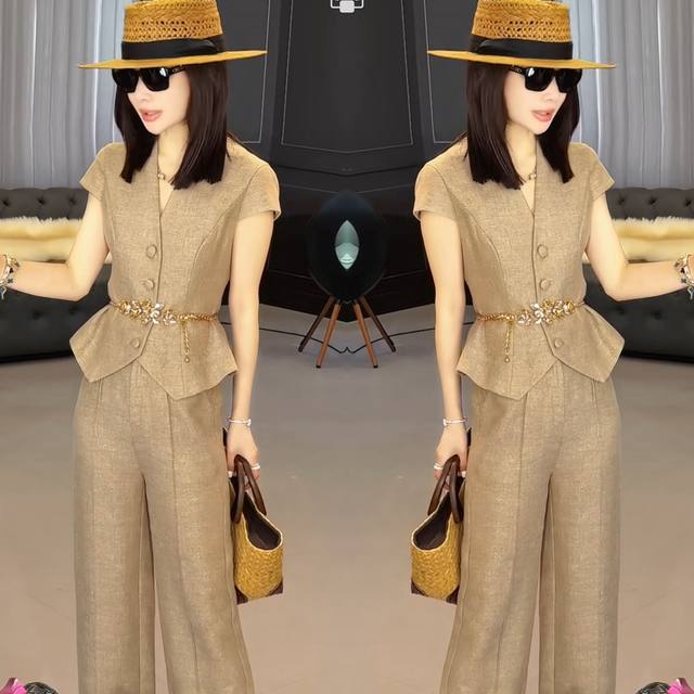 Light luxury temperament women's clothing fashionable summer new age ...