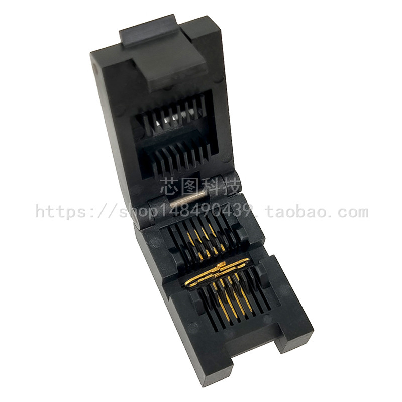 SOP8/ESOP8翻盖式老化测试座，真的好用吗？🤔-测试座-淘宝好物网