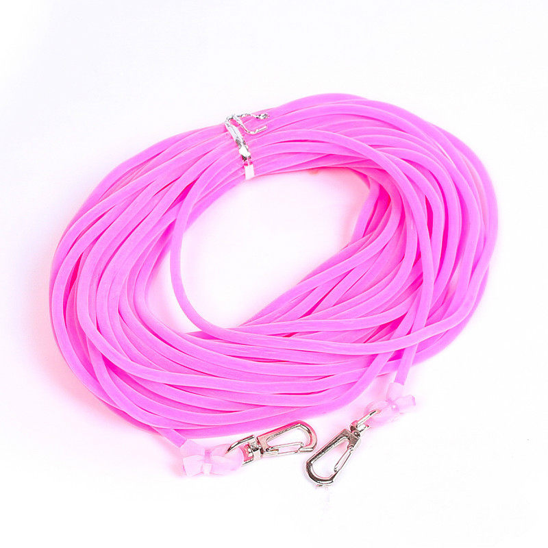 High elastic rubber band solid missed rope put rod rope 4 times stretch ...