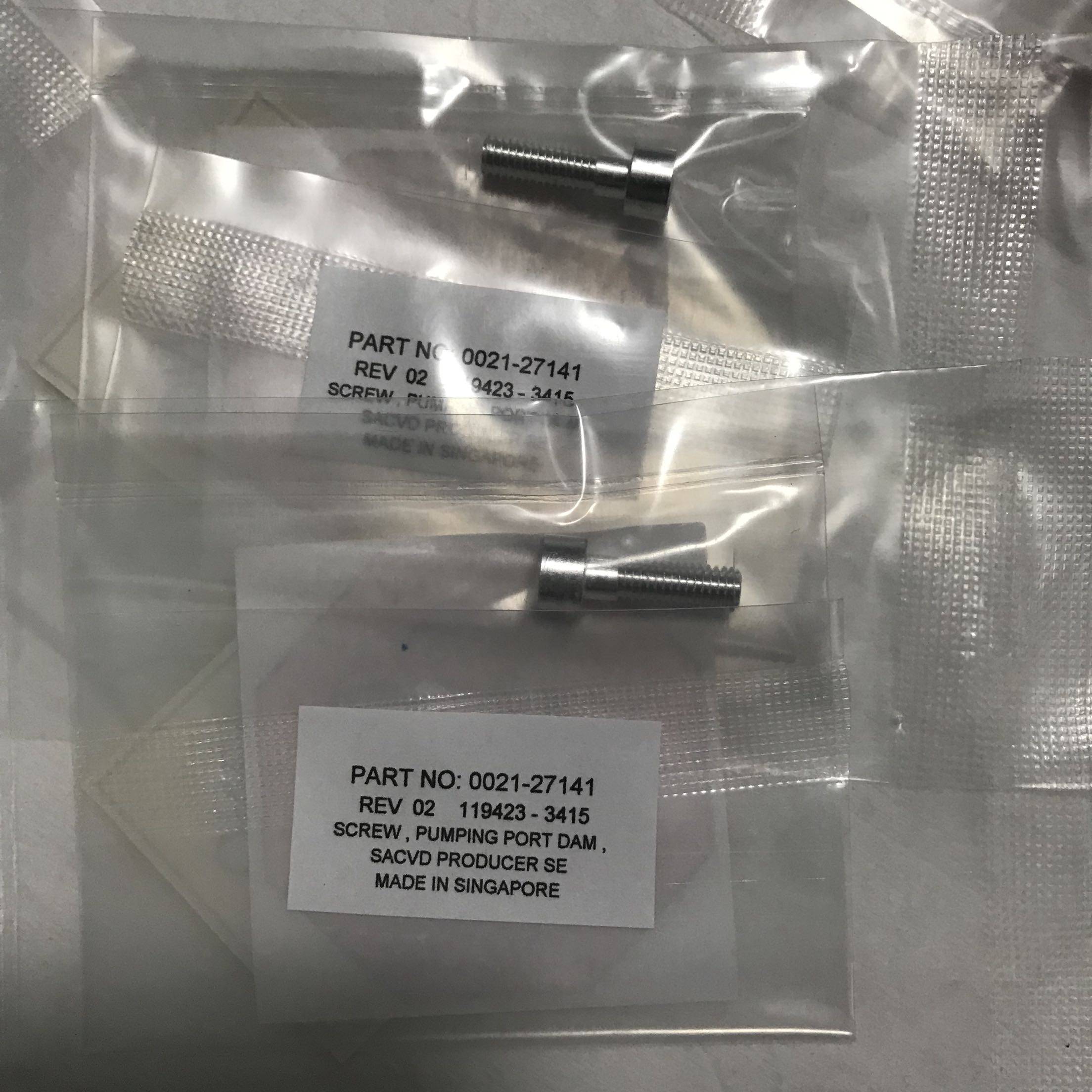 AMAT 0021-27141 SCREW PUMPING PORT DAM SACVD PRODUCTS SE