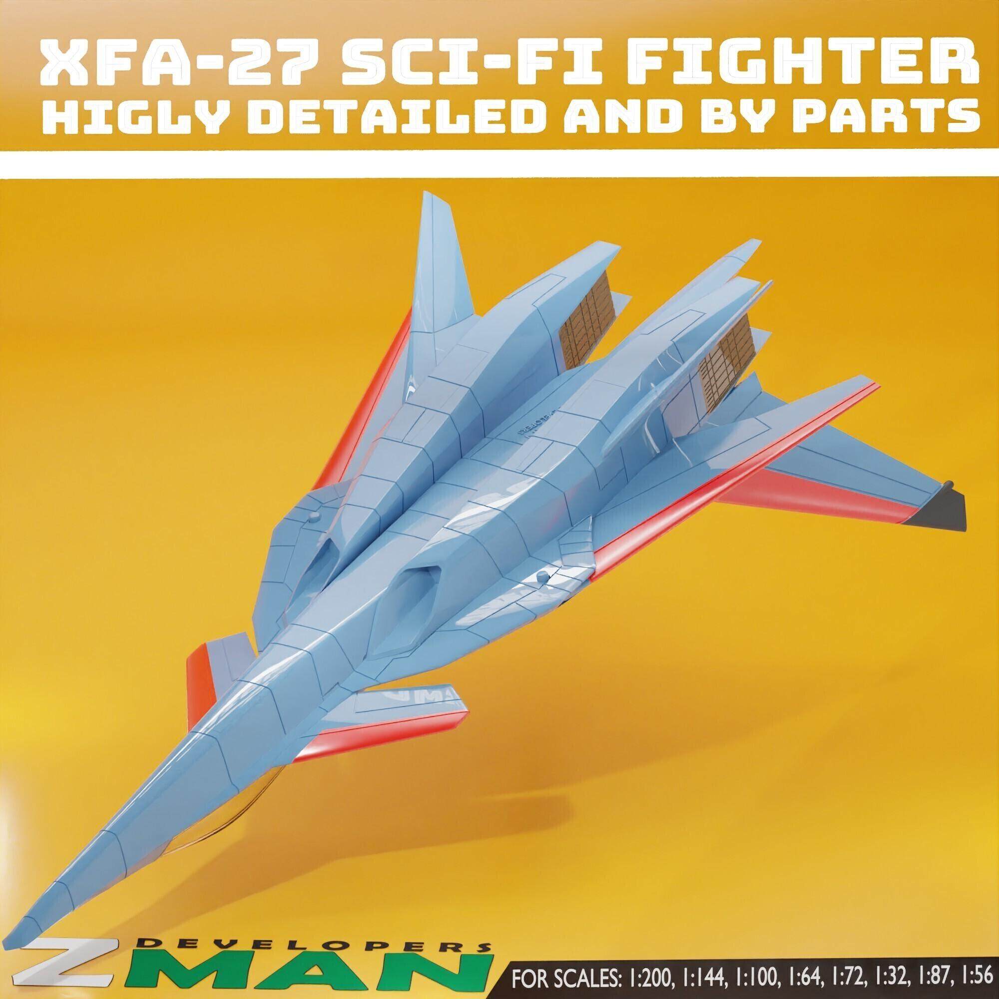 北江动力皇牌空战XFA-27战斗机1/144：🚀模型爱好者的终极梦想！🔥-汽车模型-淘宝好物网