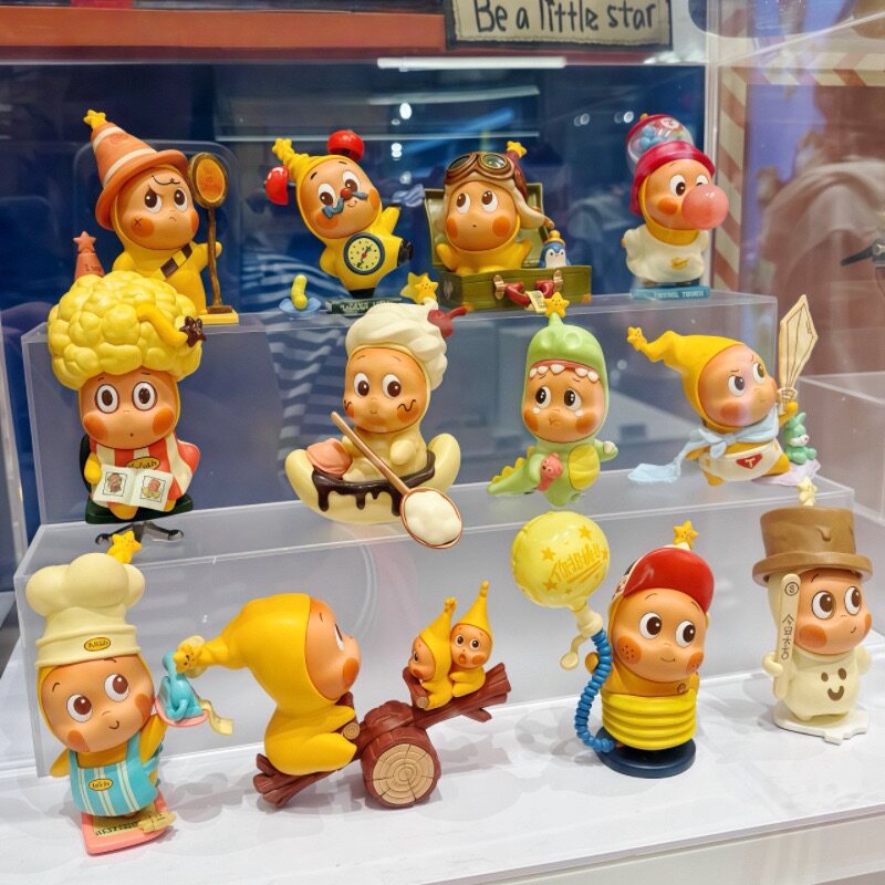 泡泡玛特星星人盲盒POP MART 123系列手办Twinkle星星人潮玩盲盒