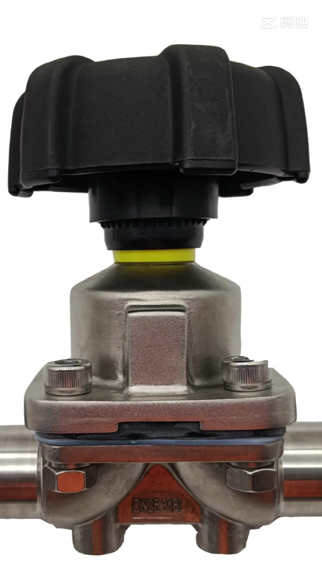 Stainless Steel Ss316 Sanitary Pneumatic Aseptic Multi-channel Clamp ...