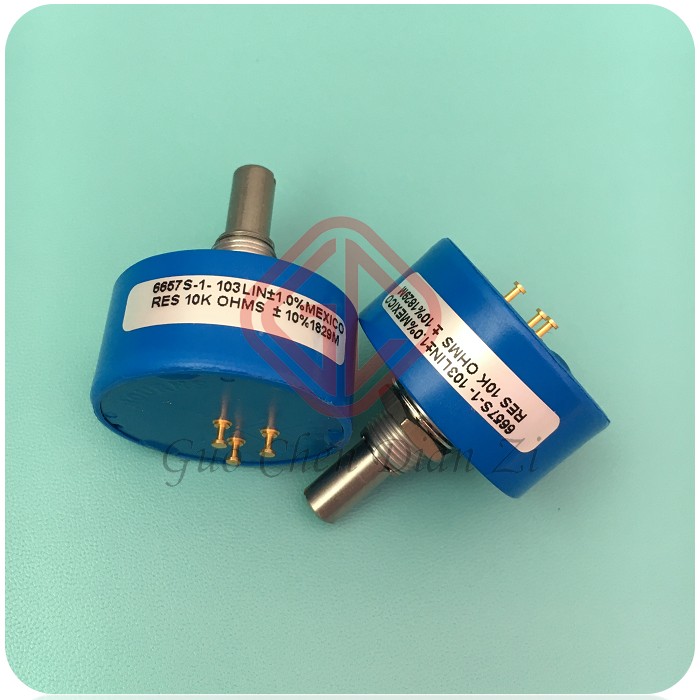 6657S-1-103 全新原装现货 精密电位器 10KΩ ±10% 1.5W Bourns