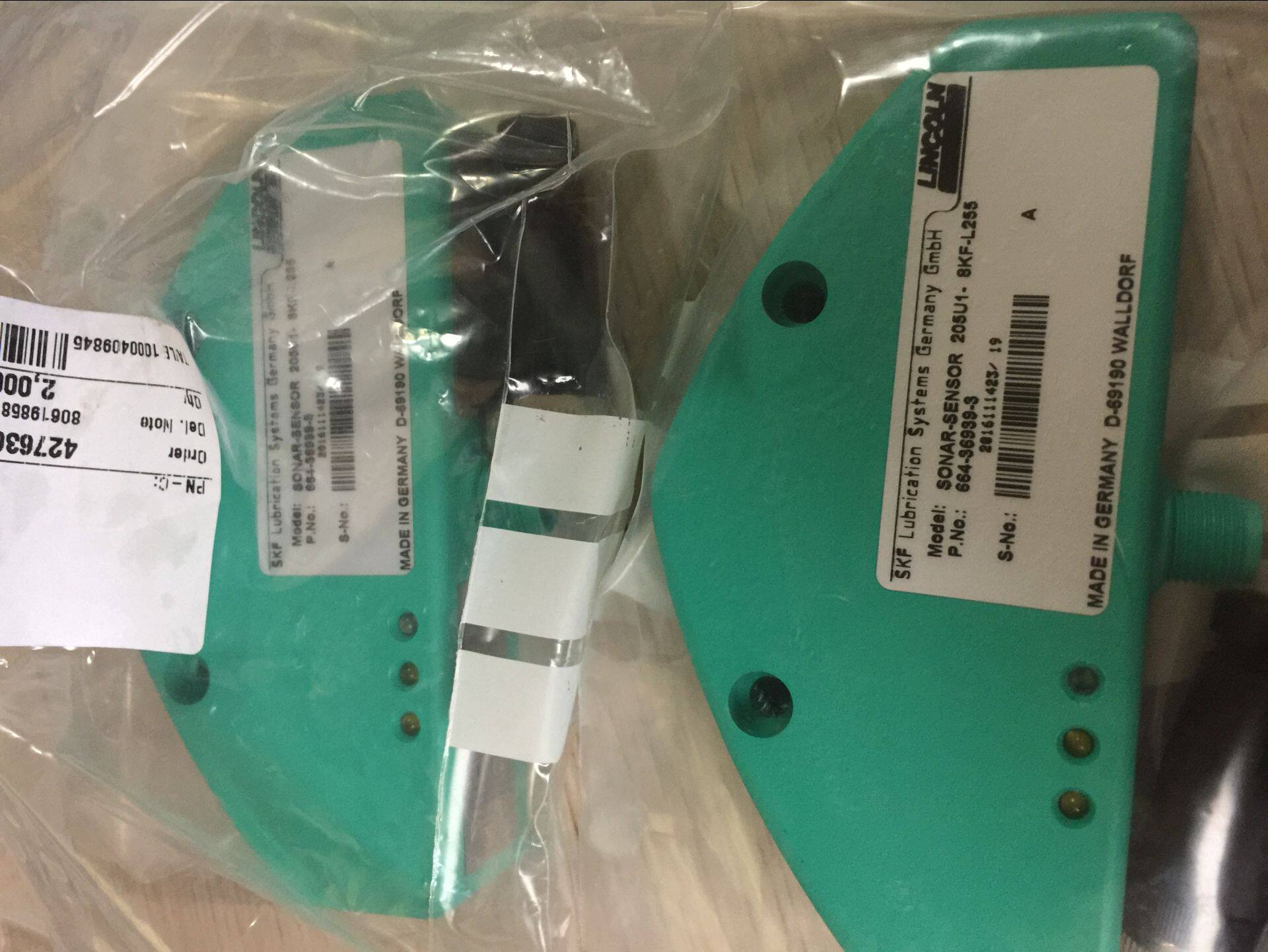 LINCOLN分配器SONAR-SENSOR 205U1-8KF-L255