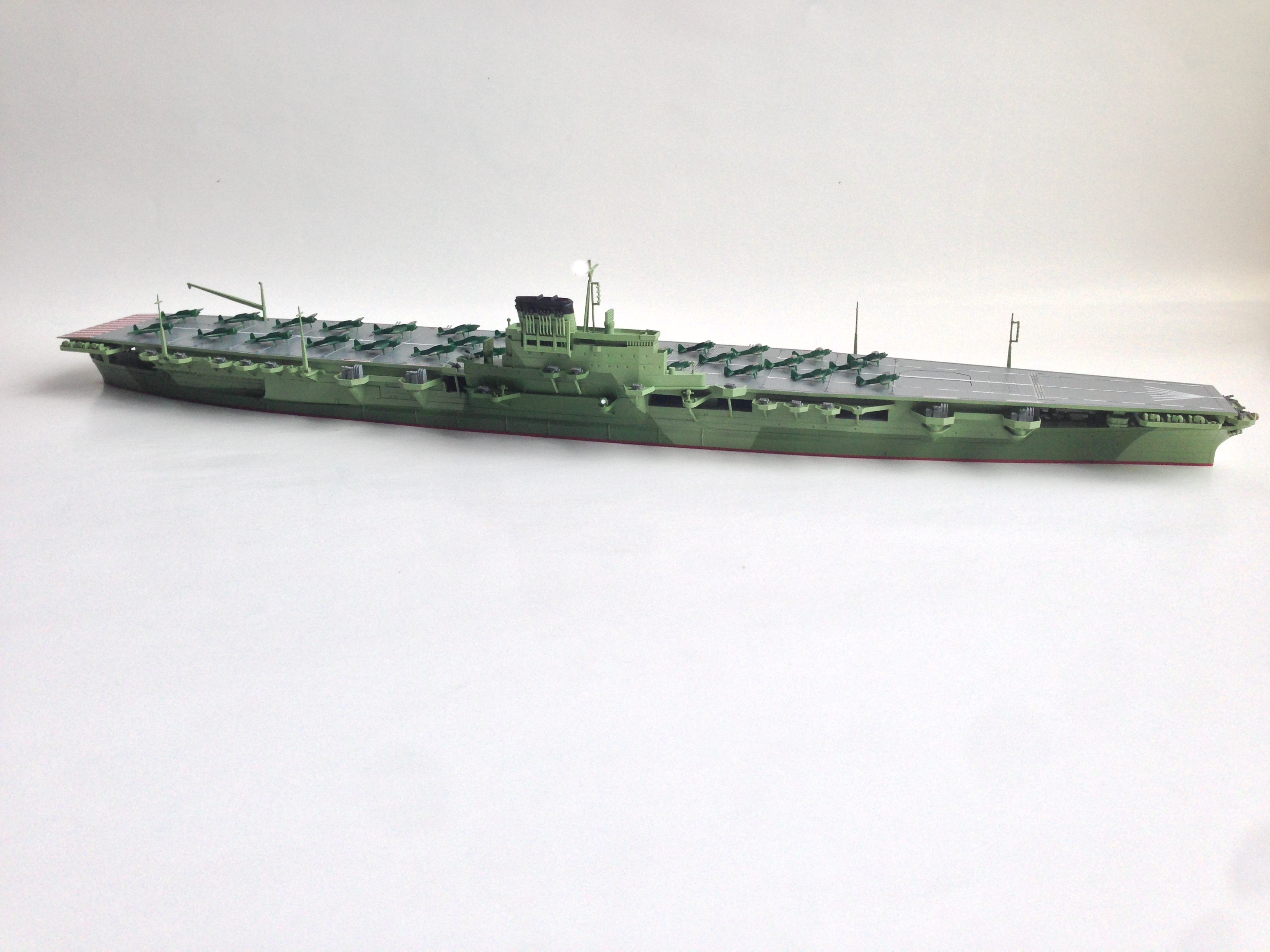 信浓号航空母舰三视图-千图网