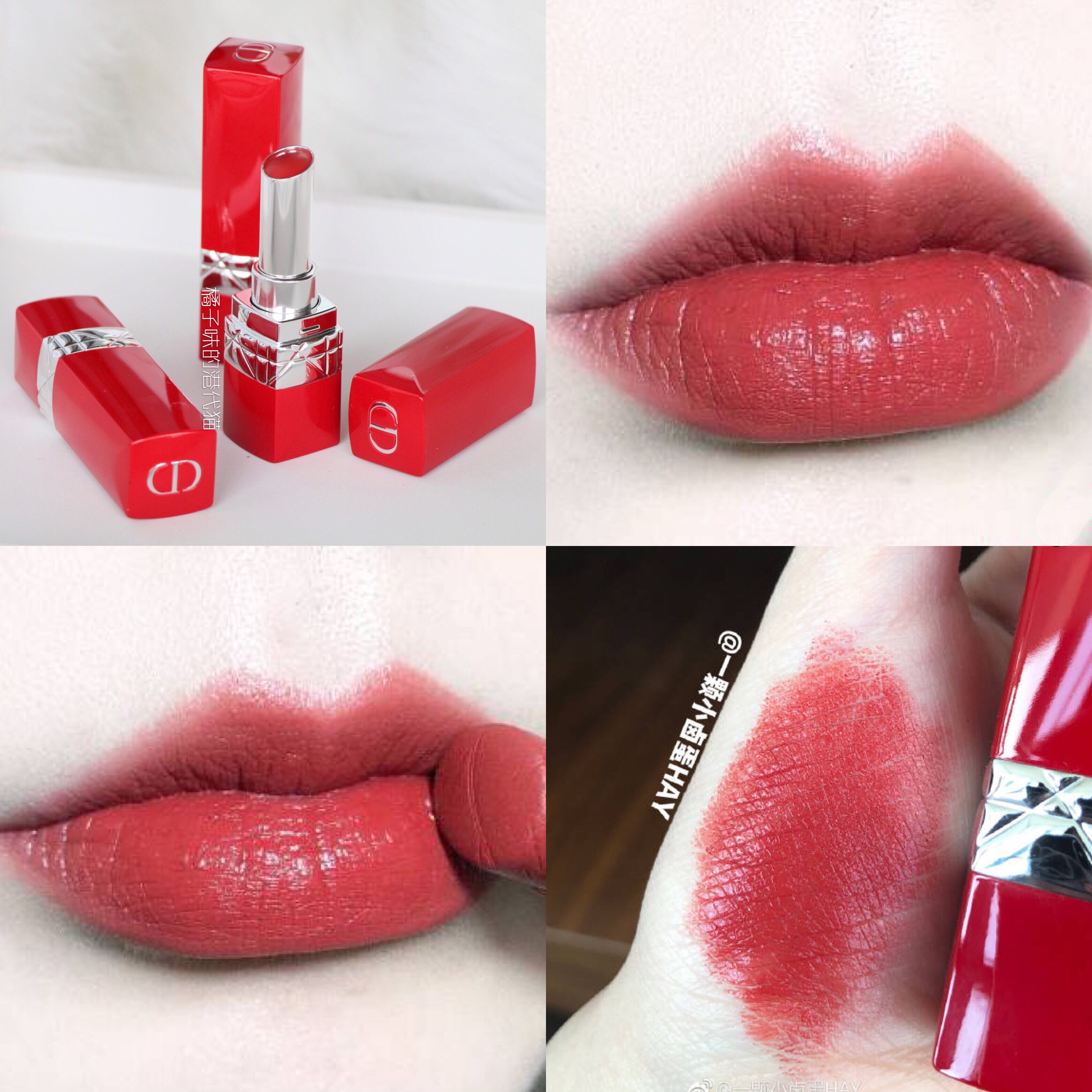 [USD 68.14] Dior 2018 autumn new Dior red tube lipstick 999 641 436 851 ...