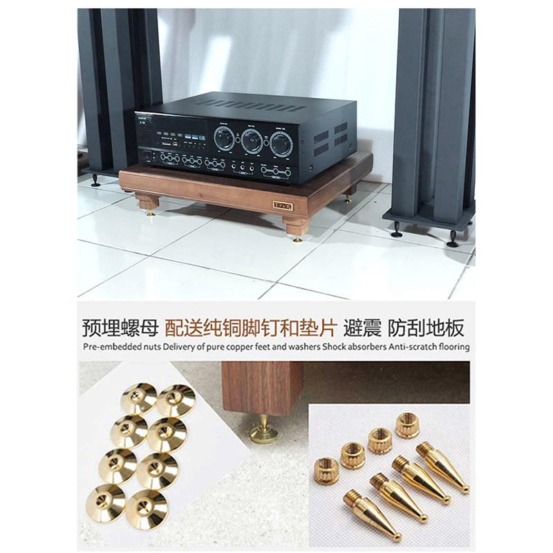 [USD 88.79] Audio rack meritorious amplifier professional sound rack ...