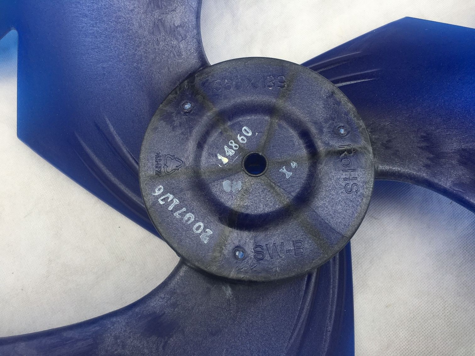 Air Conditioner Outdoor Unit Fan Blade Size 560x139mm Manufacturer ...