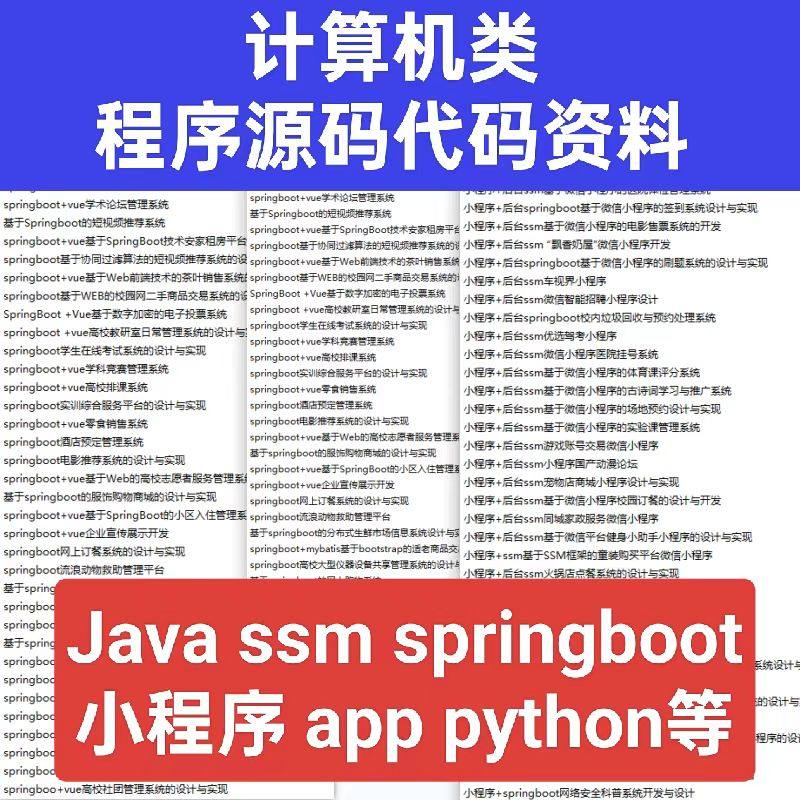 Java与SpringBoot项目设计资料，助你轻松入门编程！📚-设计/创作-淘宝好物网