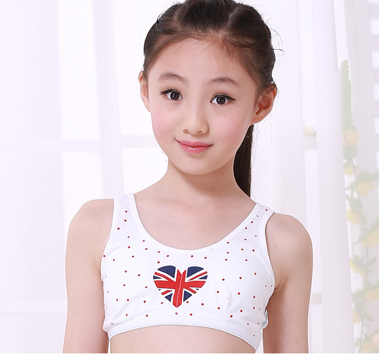 女童內衣小背心中學生發育期文胸少女胸罩吊帶抹胸純棉9-12歲女孩|抹胸|ETMall東森購物網