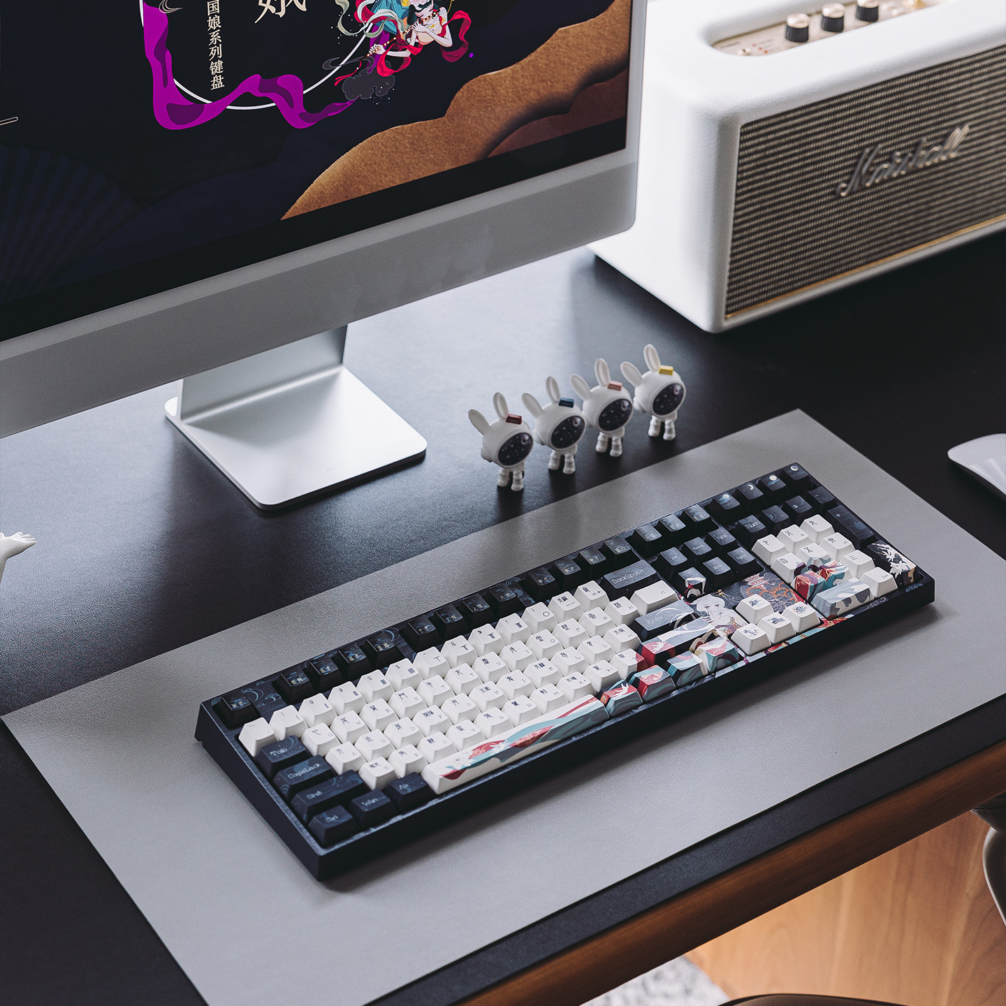 Varmilo Amilo Chang'E Mechanical Keyboard Bluetooth Three-Mode Hot ...