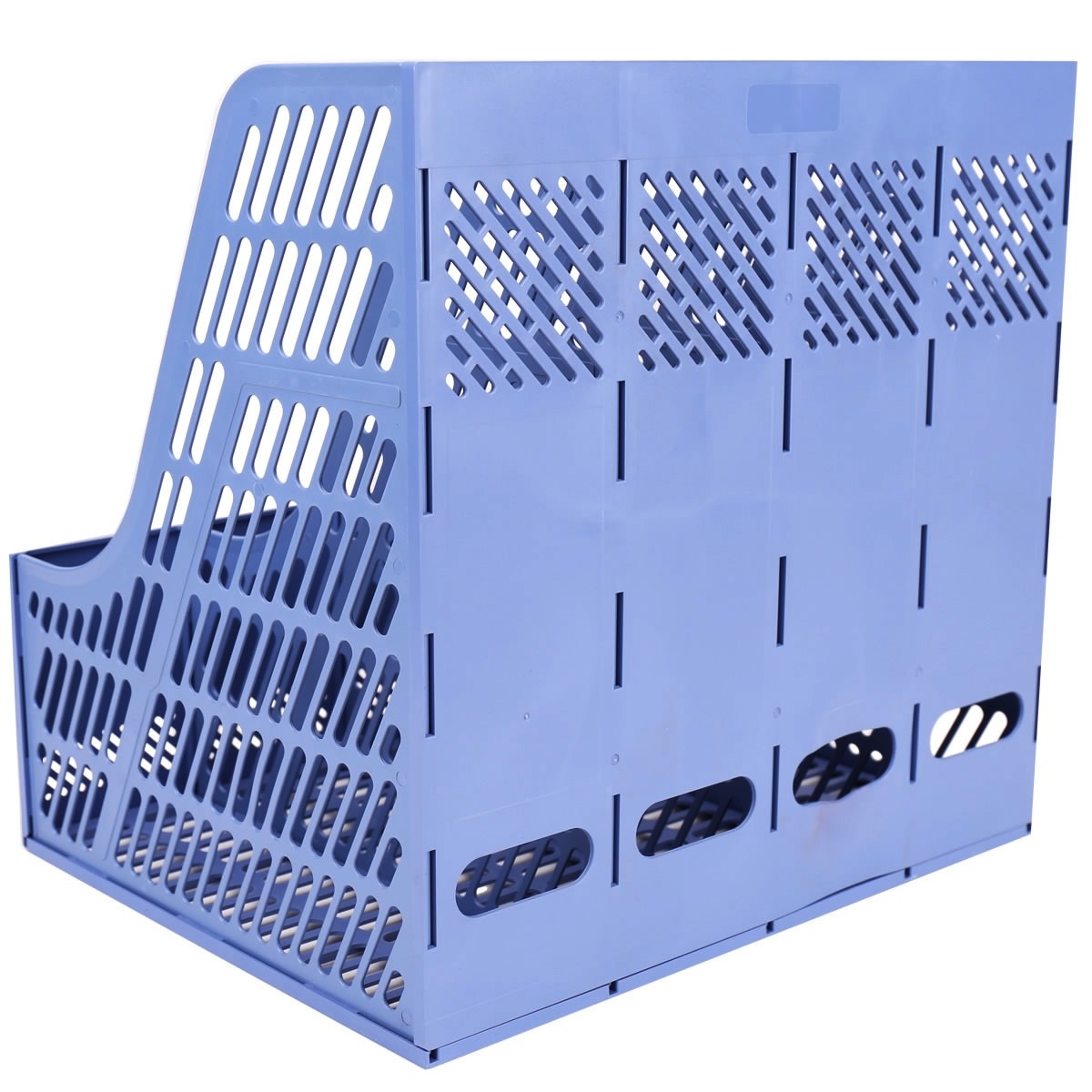 Deli a4 folder storage box vertical multi-function file folder student ...