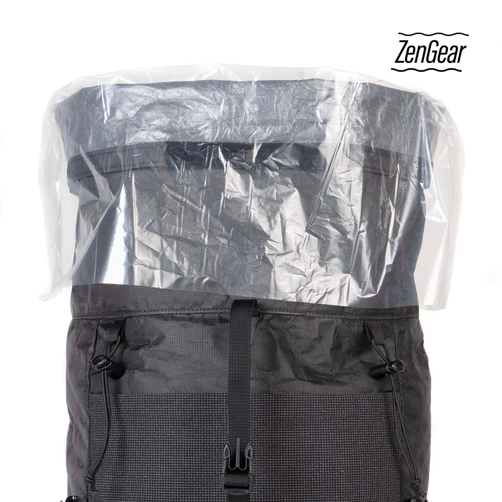 Zer0g waterproof polycro backpack liner - 14g! the ultimate outdoor ...