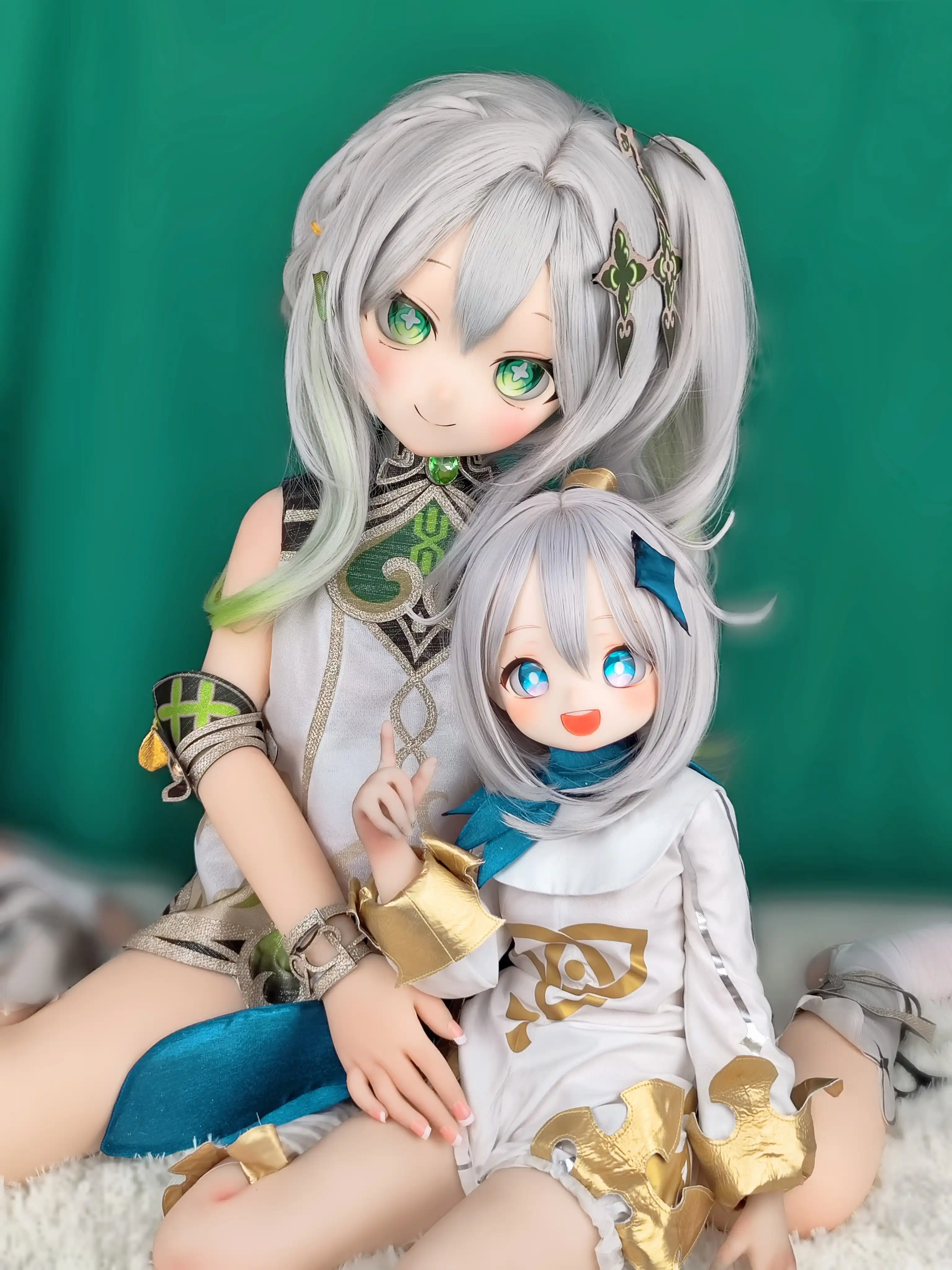 羊角社草神TPE等身实体娃娃 132cm手办收藏推荐魔族人形