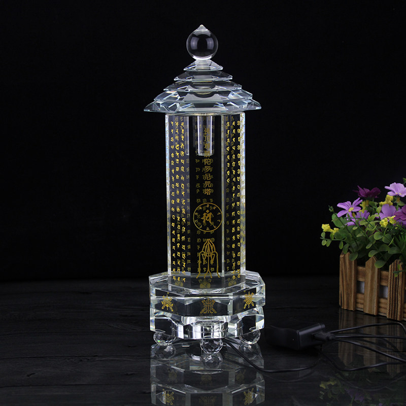 [USD 197.80] Zhengdu Roni Buddha Tower Crystal Sherita Tibetan Son ...