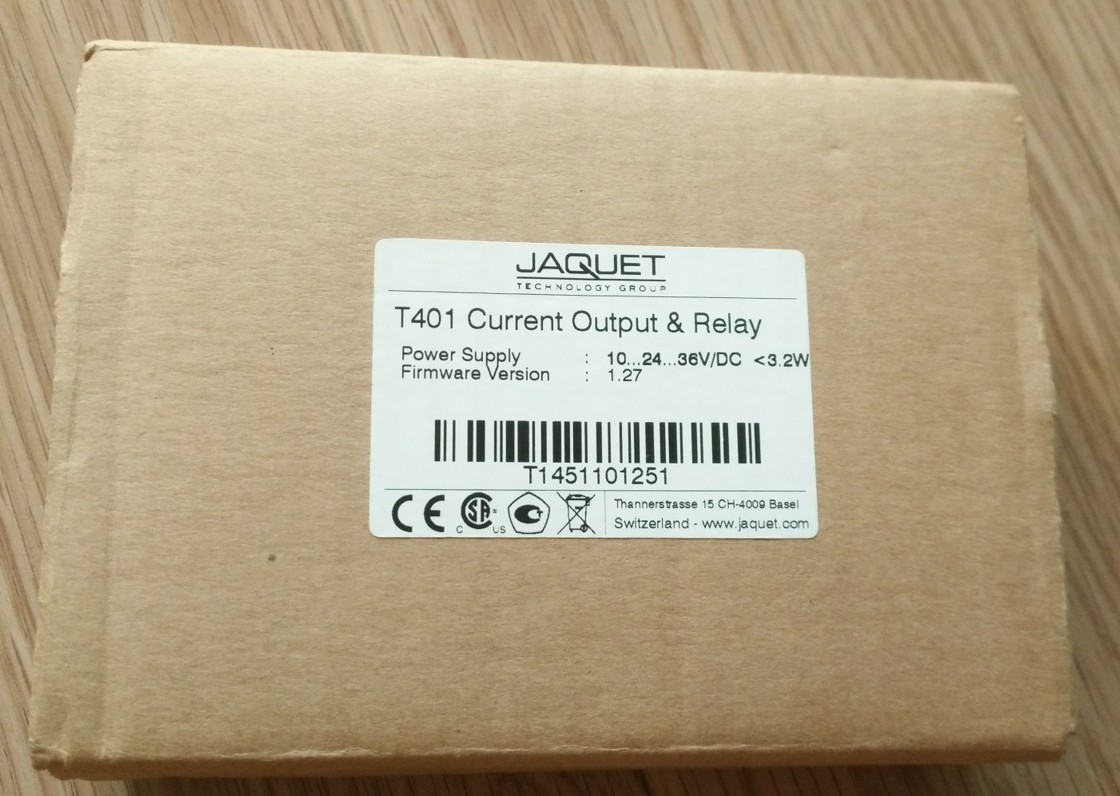JAQUET T401 超速继电器