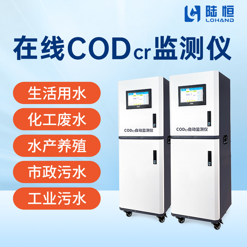 陆恒在线COD自动监测LH-G8601氨氮总磷总氮铁锰氟化物水质检测仪