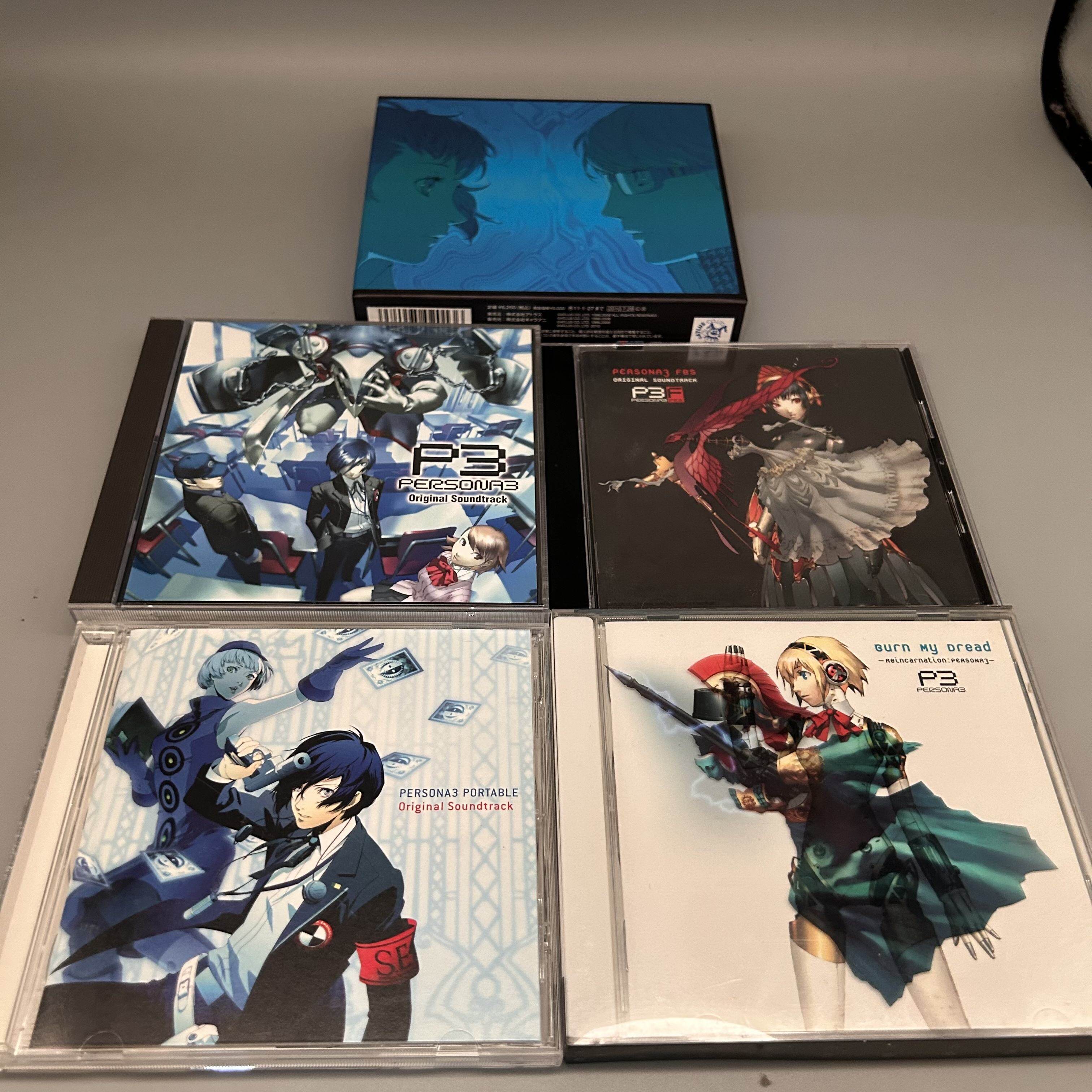 女神异闻录3 原声带OST 专辑CD P3P 輪廻転生 PERSONA3 目黒将司