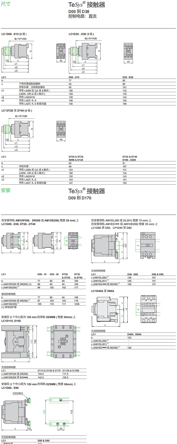 全新原厂 交流接触器 LC1D65AM7C LC1D65AQ7C F7C B7C LC1D65AE7C-阿里巴巴