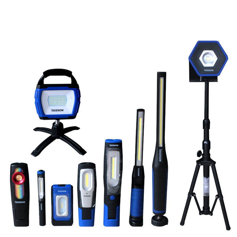 TAKENOW hand-held charging work light color difference light Auto ...