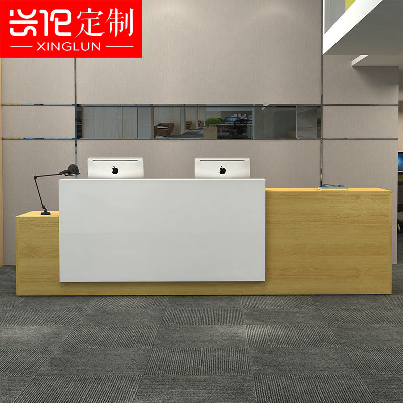 Custom creative front desk company information desk welcome desk ...