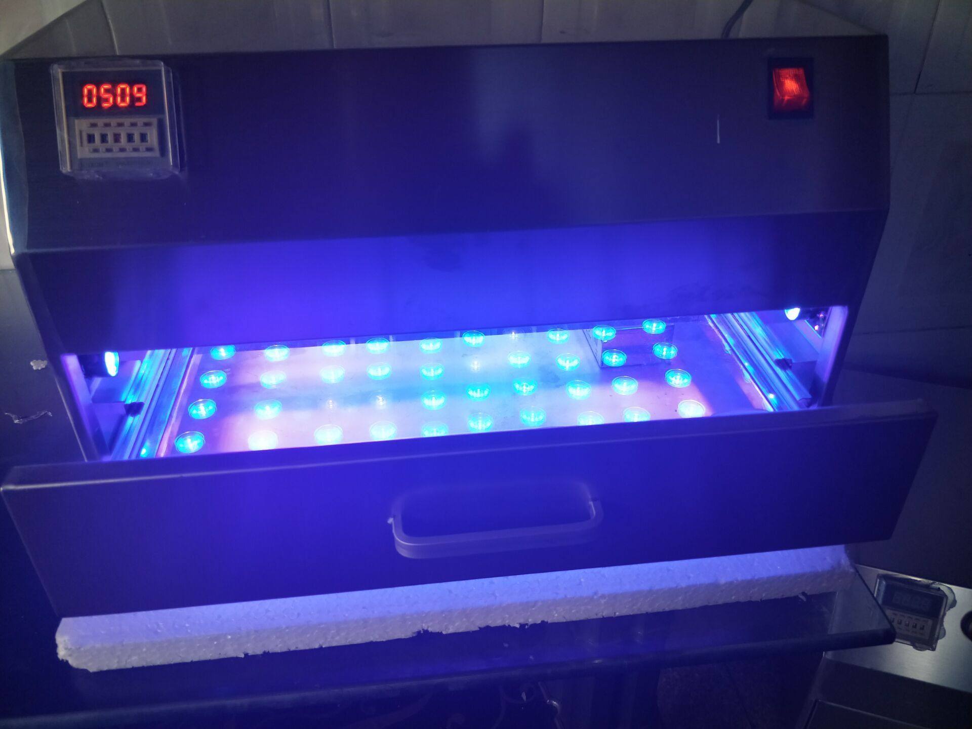 New three fan cooling LED ultraviolet UV curing box light box UV oven ...