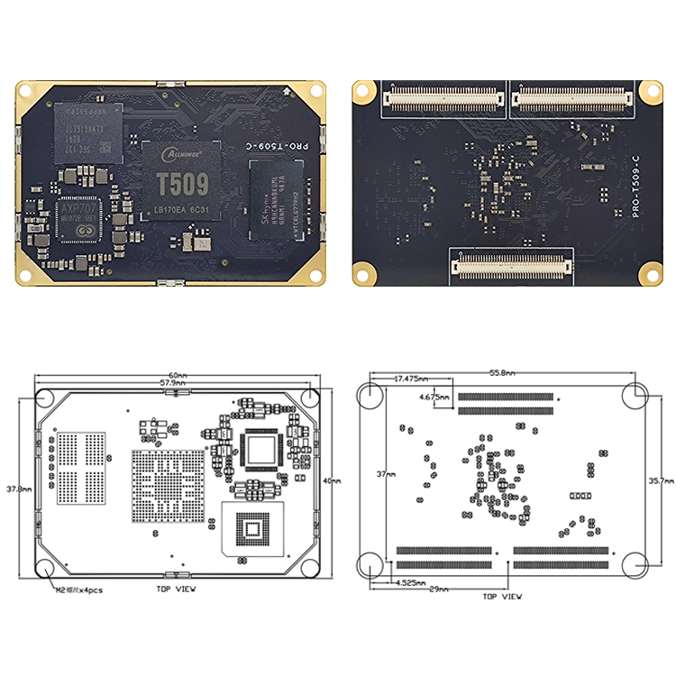 全志T5开发板T5核心板T509开发板 allwinnertech荣品PRO-BOX-T509-阿里巴巴
