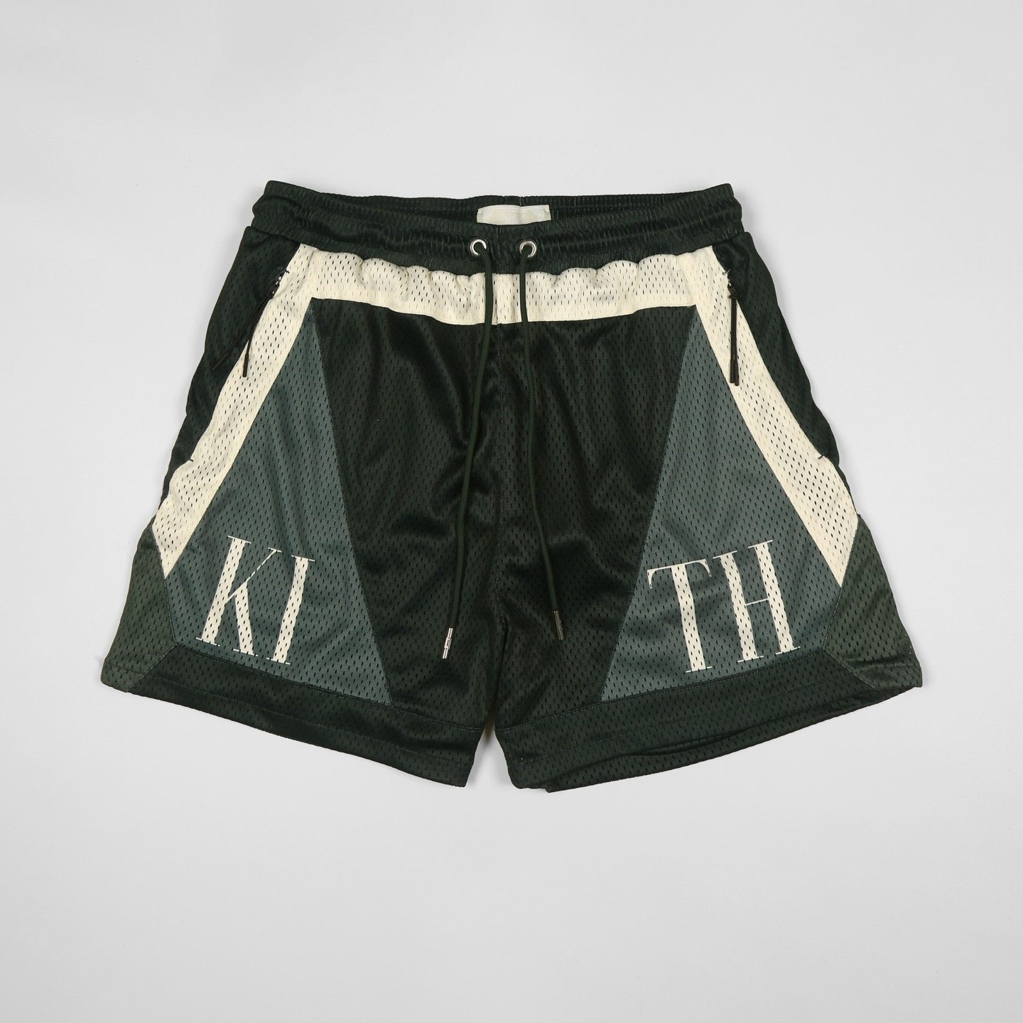 Kith 25SS Mesh Turbo Short：撞色Logo复古球裤，潮流达人的新宠儿！-短裤-淘宝好物网