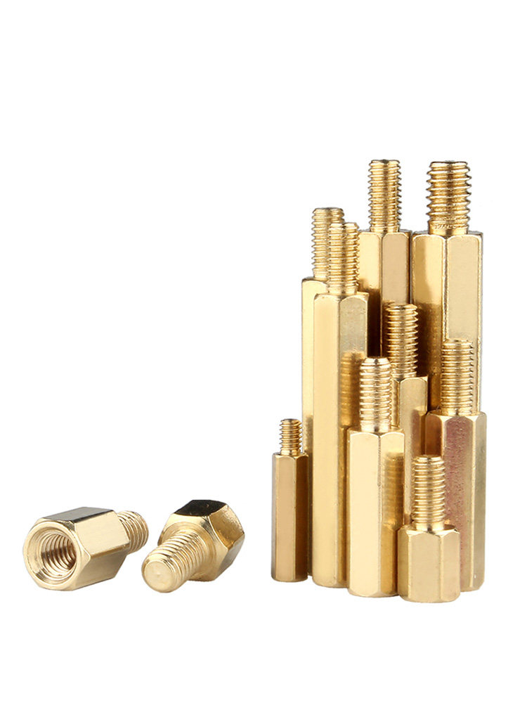 Copper Column M3 Hexagonal Chassis Screw Nut Motherboard Support ...
