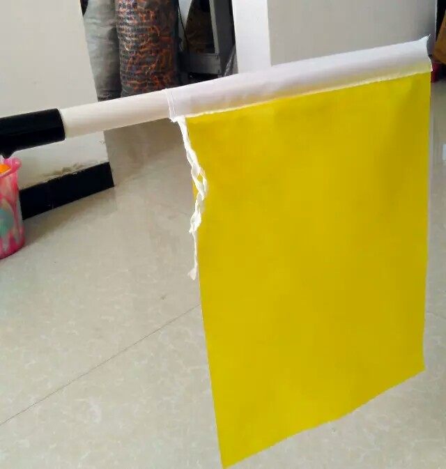 [USD 5.28] Command Flag Railway Signal Flag Referee Flag Traffic ...