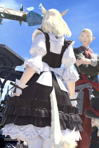 Final Fantasy XIV FF14 Maid Outfit Deacon Outfit COSPLAY Customization
