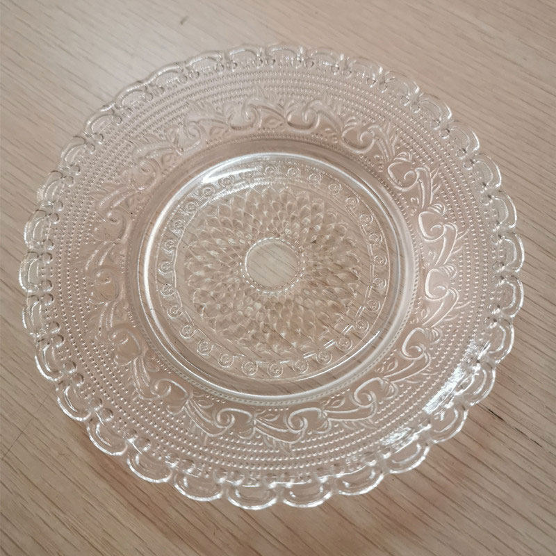 Small Glass Dish European Style Sauce Dish Creative Transparent Dip ...