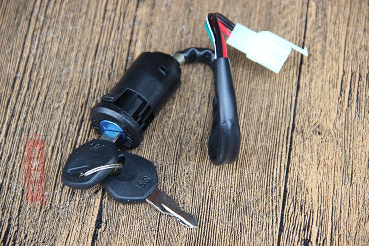 [USD 6.85] Motorcycle CG125 Happy Lock Pearl River ZJ with Tape 4 Line ...