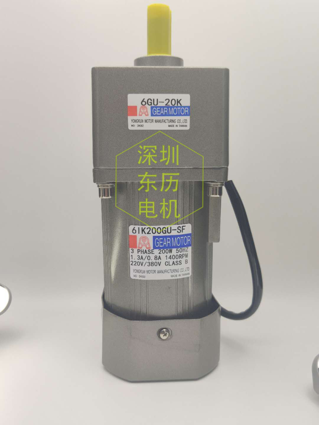 6GU-20K GEAR MOTOR YONGKUN永坤减速机6IK200GU-SF感应电机200W-淘宝Taobao | 天猫Tmall