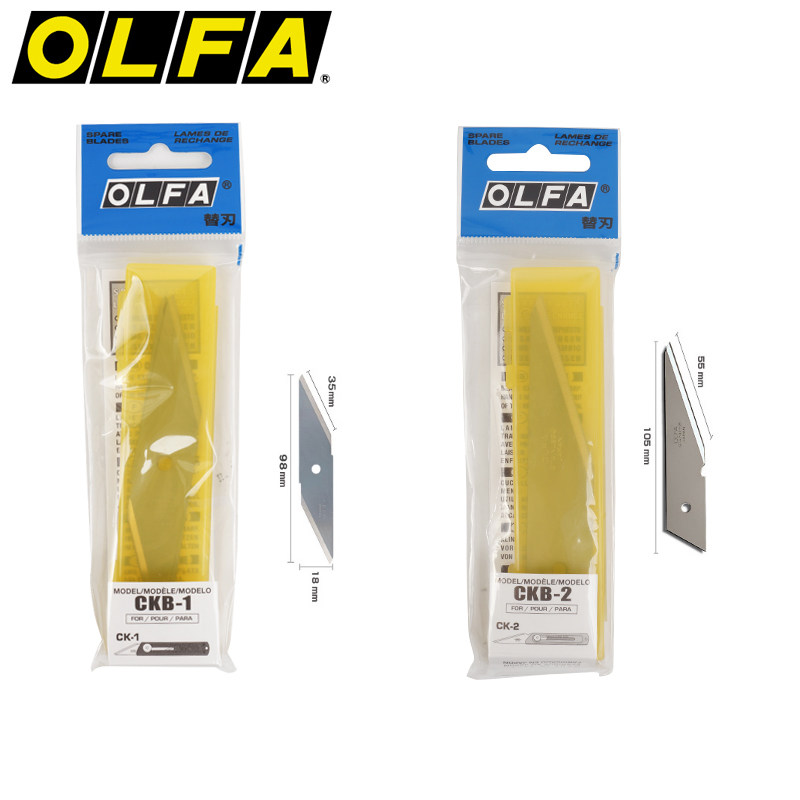 OLFA full steel sharpening knife double edge blade full body washable ...